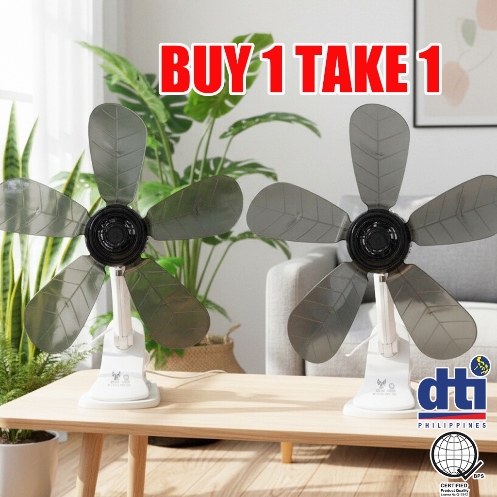Buy 1 Take 1 SYCAT Clip Fan 5 Blades Mini Home Electric Fan Portable ...