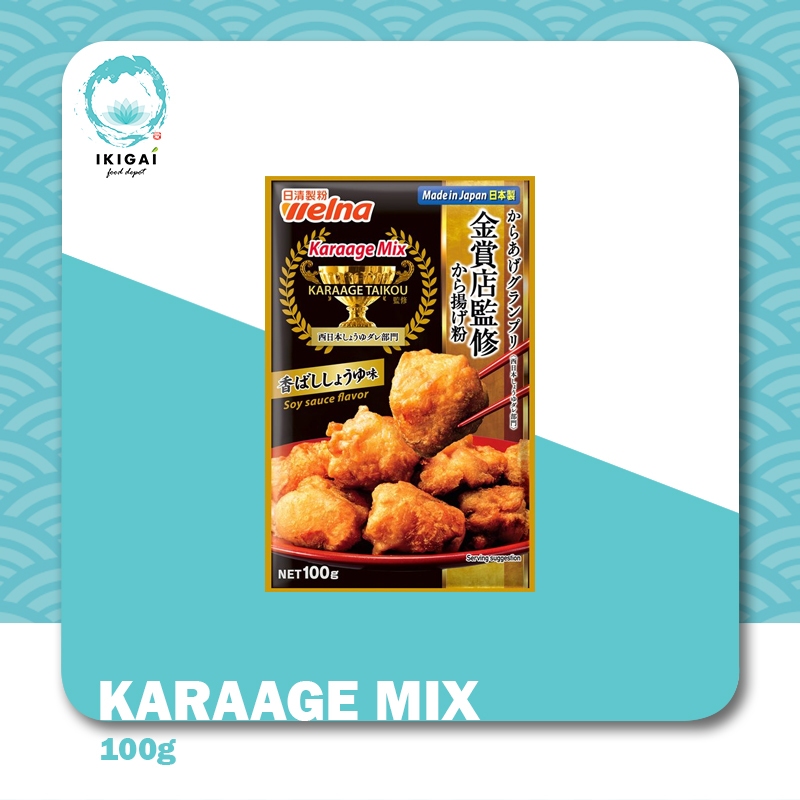 NISSHIN SEIFUN WELNA Karaage Powder (Fried Chicken Powder) 100G ...