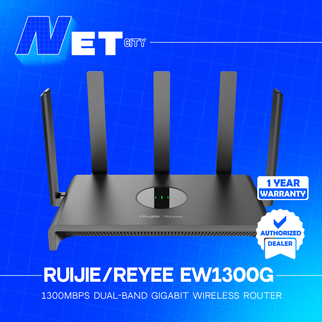 Ruijie | Reyee RG-EW1300G AC1300 Dual-band Gigabit Wireless Router ...