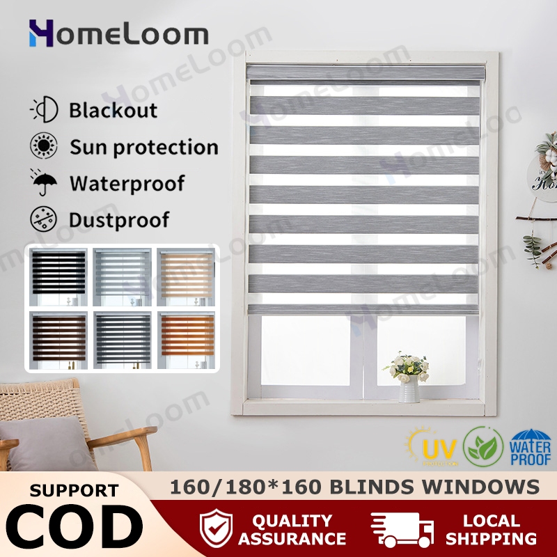 [COD] Blinds Curtain For Window Modern Korean Venetians Duo Roller ...