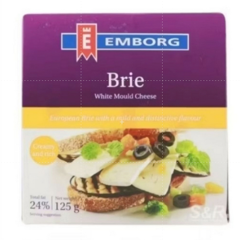 Emborg Brie White Mould Cheese 125g | Shopee Philippines