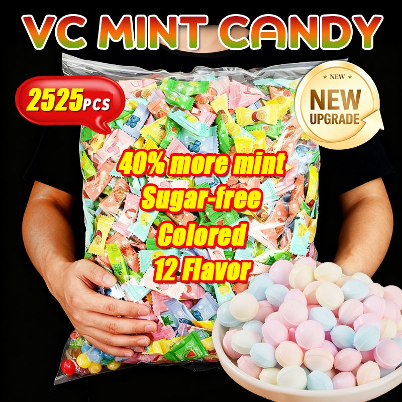 Mint Candy For Fresh breath Sugar Free Assorted Fruit Candies ,Kisse ...