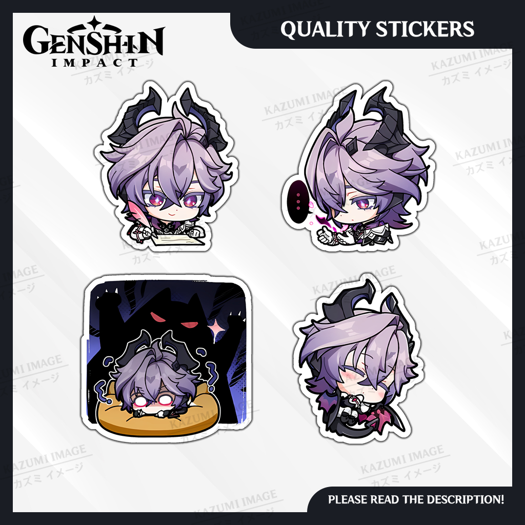 Durin - Genshin Impact Waterproof Emoji Stickers | Shopee Philippines