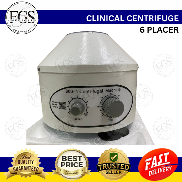 KINGMED CLINICAL CENTRIFUGE 6-PLACER ROUND | Shopee Philippines