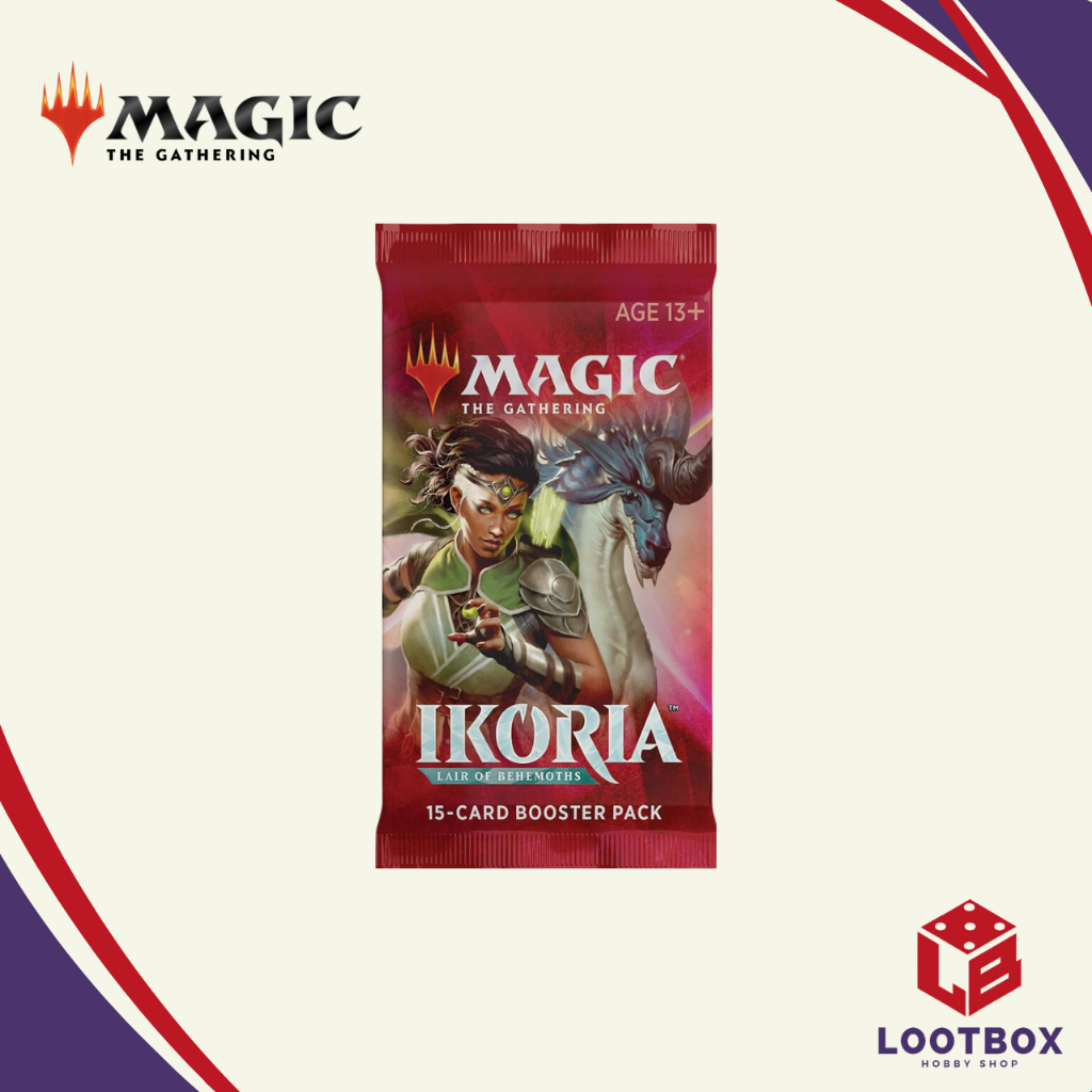 Magic the Gathering: Sealed Booster Pack - Ikoria: Lair of Behemoths ...
