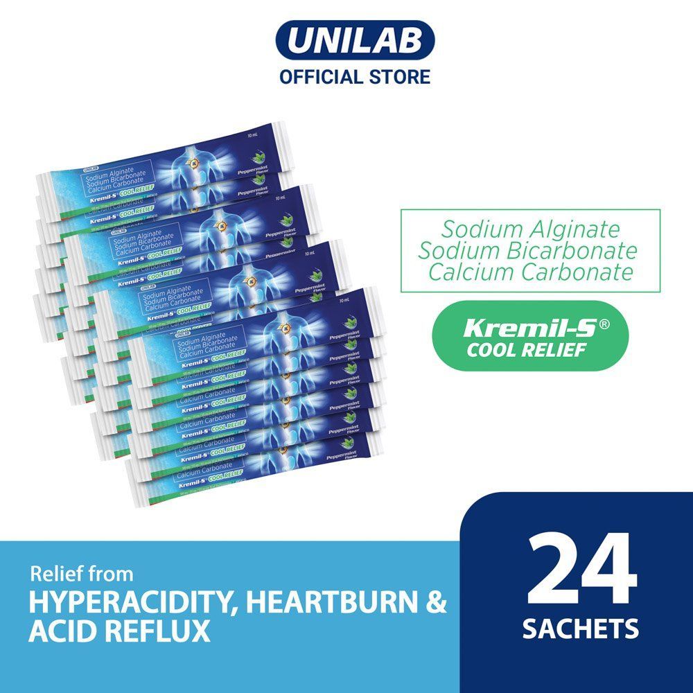 Unilab Kremil-S Liquid Cool Relief 10ml sachet 24 Pieces (Fast Soothing ...