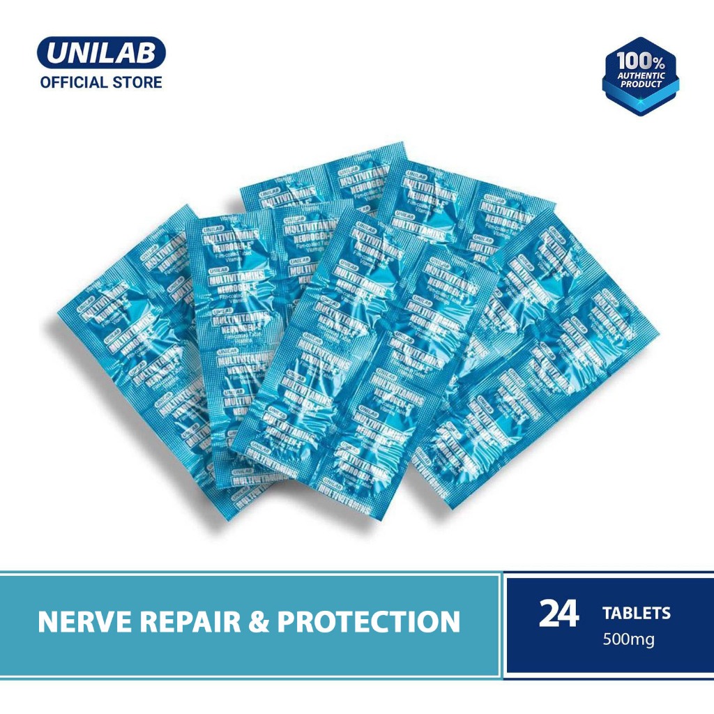 Unilab Neurogen E with Vitamin E and B Complex 24 Tablets - For Healthy ...
