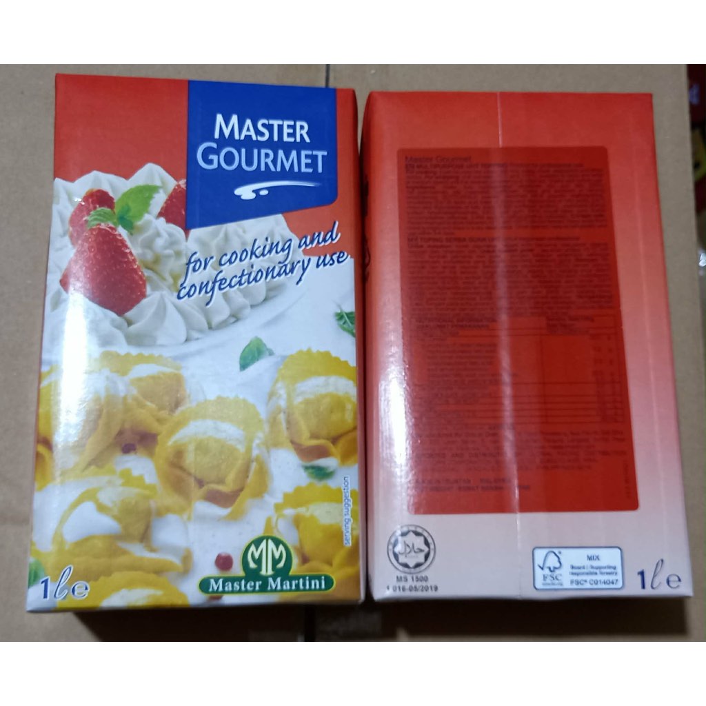 MASTER GOURMET WHIPPING AND COOKING CREAM 1L (jan2027) | Shopee Philippines