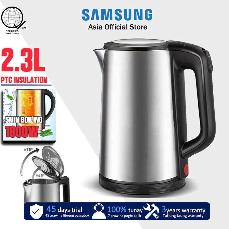 【3 Years Warranty】 Water Heater Electric 2.3L Stainless Steel 1800W 5S ...