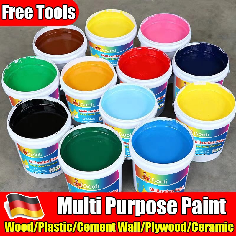 GOOTI 1000G Multi-surface Paint For Wood Wall Tile Concrete Metal ...
