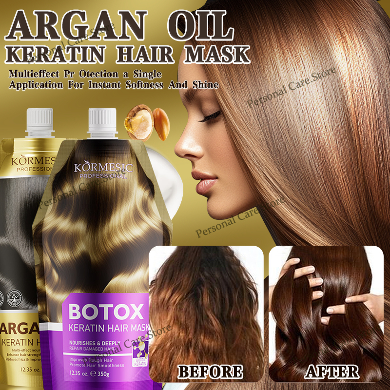 Argan Oil Keratin Hair Mask with Intensive Repair hair care dry fizzy ...
