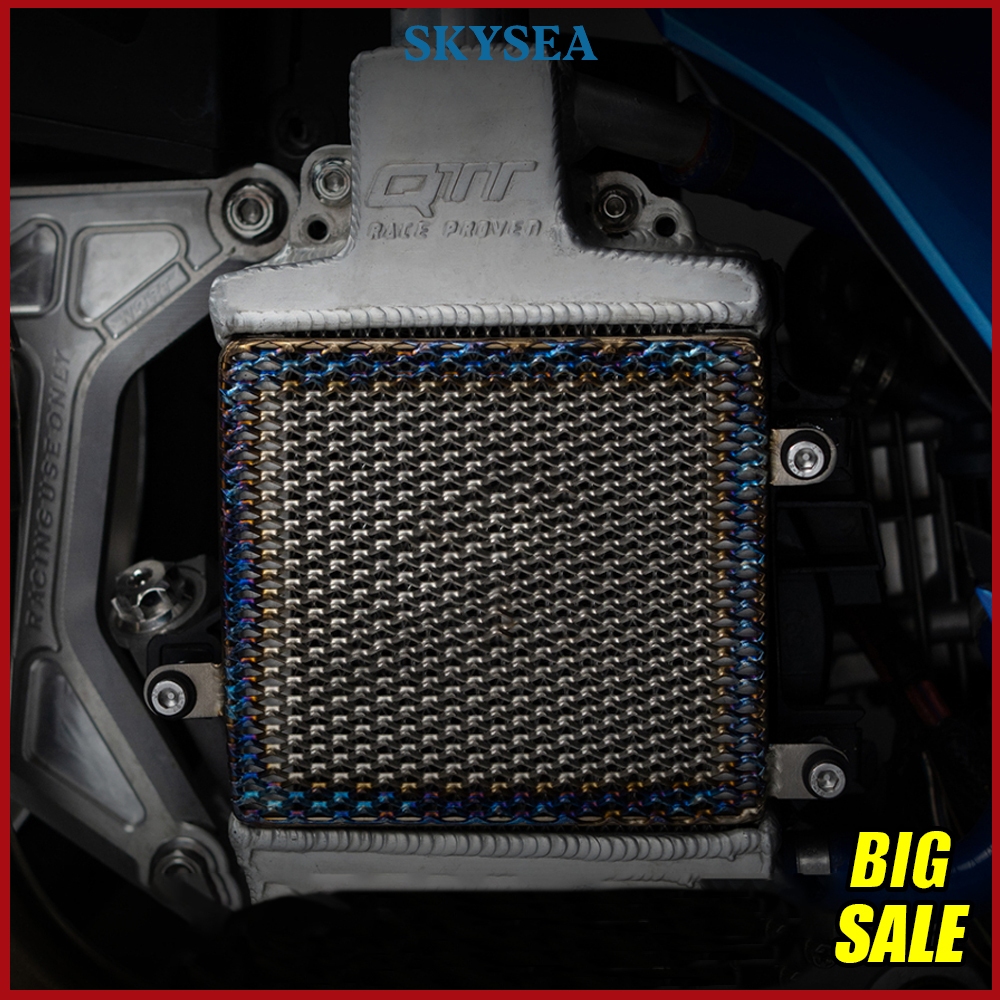 Motorcycle RADIATOR COVER – MESH V1-V2 PREMIUM SERIES [NMAX/AEROX/VARIO ...