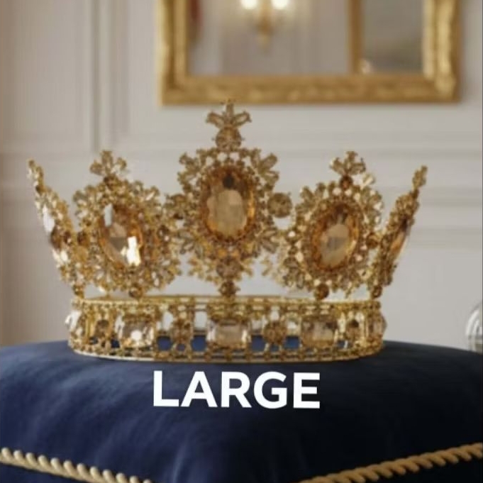 Full Queen Crown available in 3 sizes Pageant Crown | Shopee Philippines