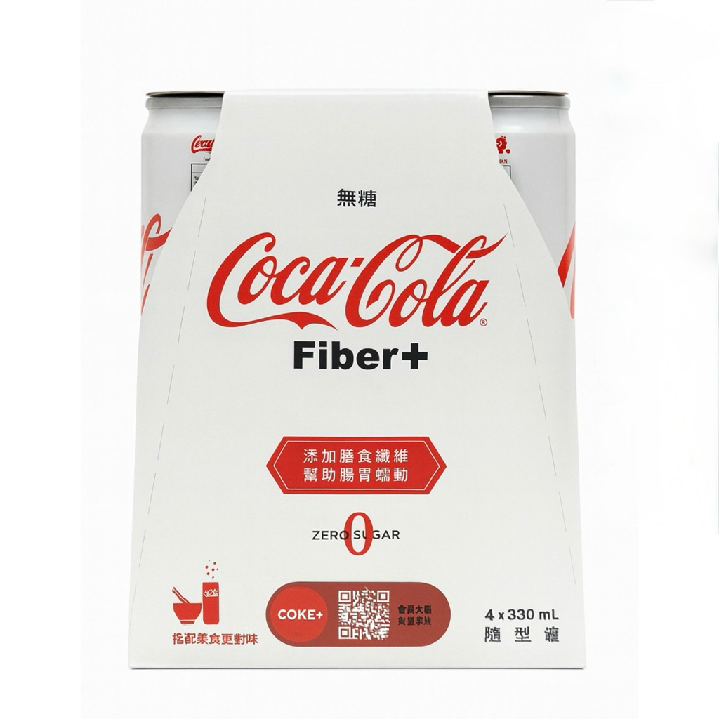 JAPAN COCA-COLA FIBER + ZERO SUGAR 330ML/4 CANS | Shopee Philippines