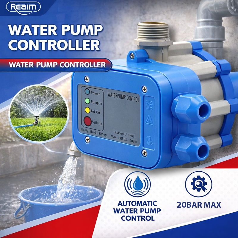 REAIM Automatic Pump Control Switch Water Pump Controller Water ...