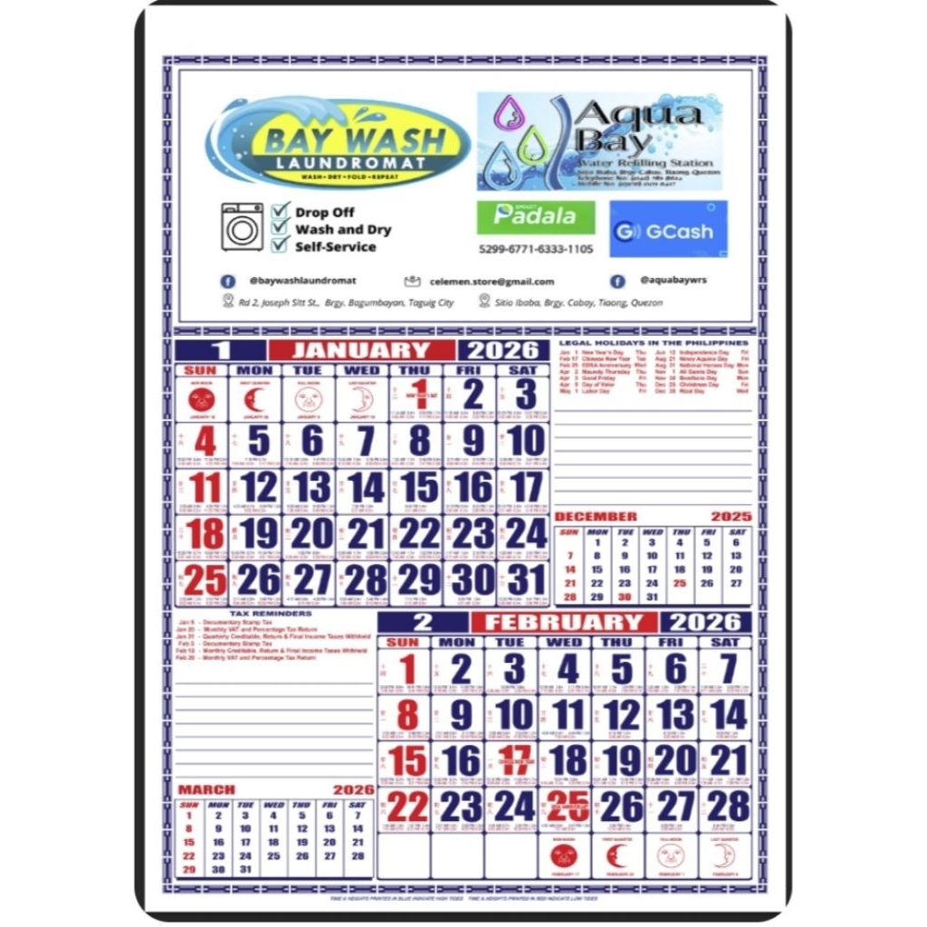 Custom Calendar 2026 | Shopee Philippines