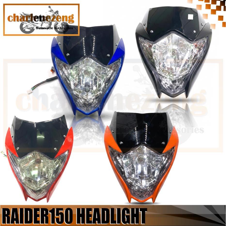 RAIDER 150 NEW HEADLIGHT ASSY | Shopee Philippines
