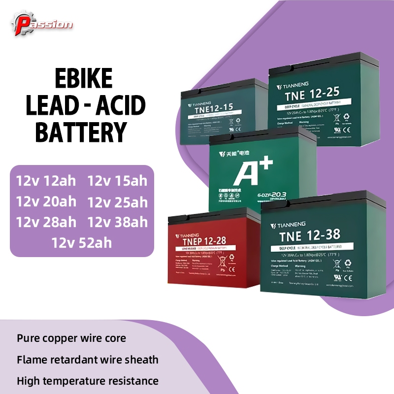 Ebike Battery12v 12ah 15ah 20ah 25ah 28ah 52ah 38ah,Pure Copper Wire ...