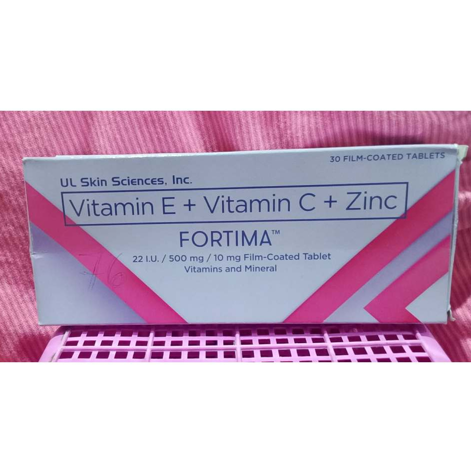 Fortima Daily Vitamin E & C – 30 Tablets (1 Box) | Shopee Philippines