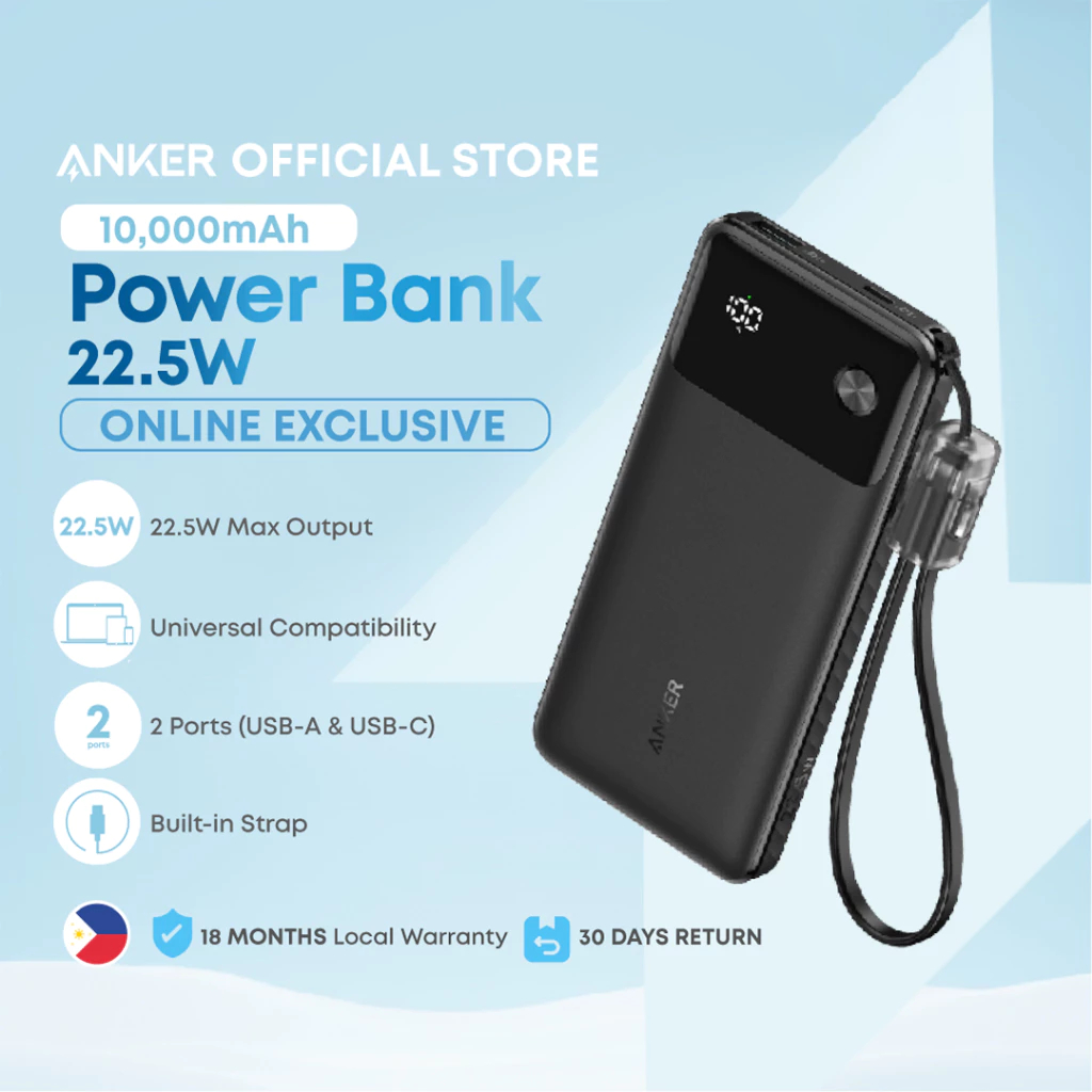 【ANKER SALE】Anker PowerCore 10K 22.5W Portable Charger – PowerIQ Fast ...