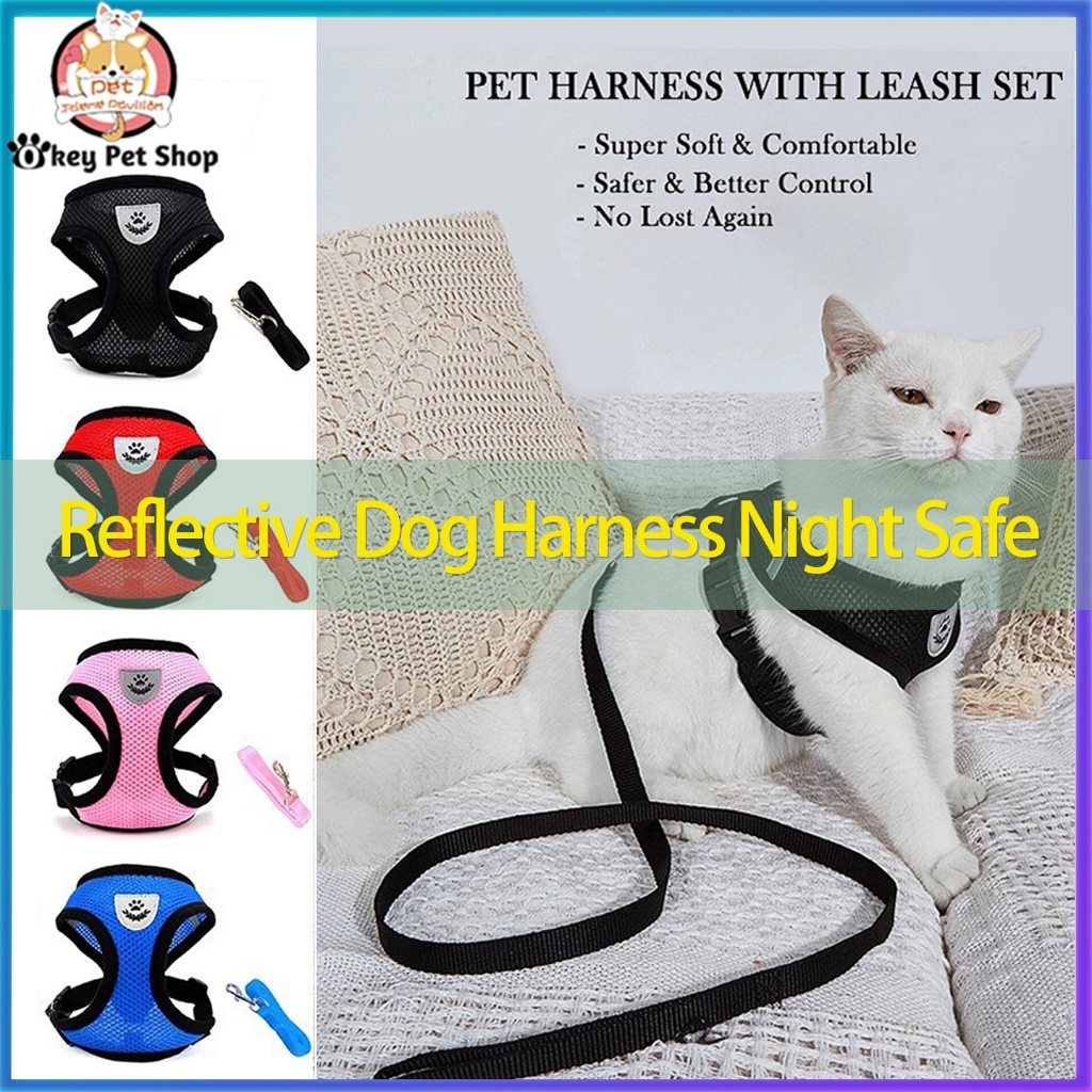 Cat leash adjustable cats cat harness and leash cat leash harness cat ...
