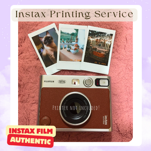 Instax Mini Photo Printing | Real Instax Film | Shopee Philippines