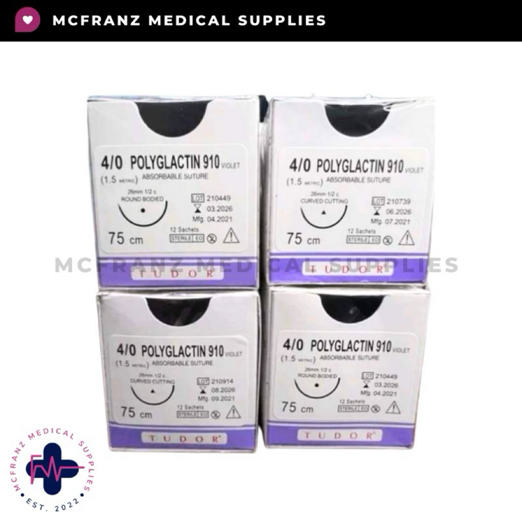 Tudor Polyglactin Suture (Round/Cutting) Sold per Box | Shopee Philippines