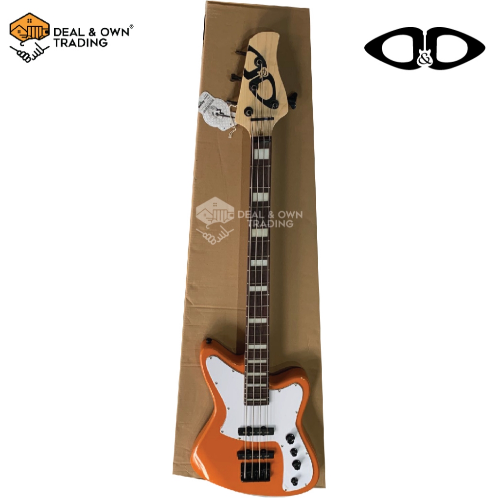 D&D Paul Yap Bass Guitar 4S Orange | Shopee Philippines