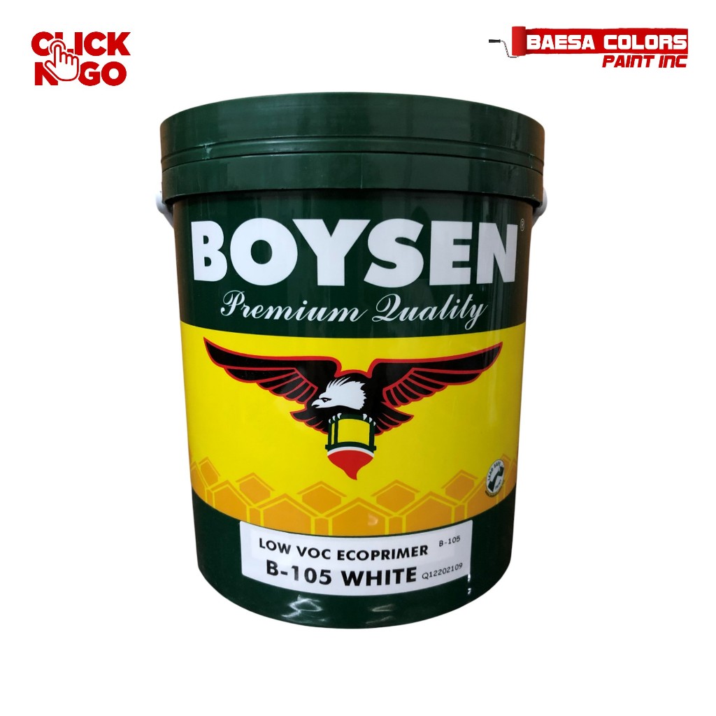 BOYSEN® EcoPrimer™ B‑105 Eco-friendly Water-based Primer 4L | Shopee ...