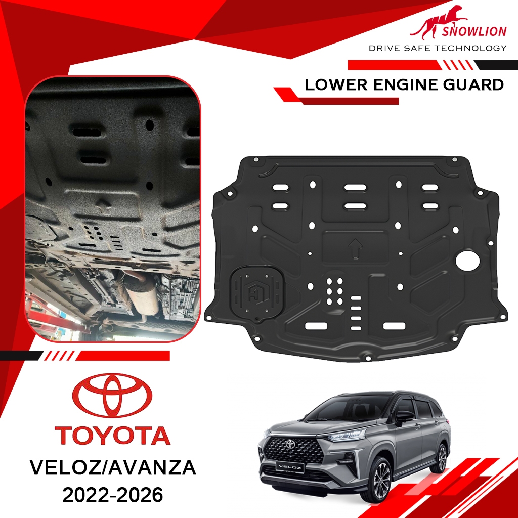 Toyota Veloz/Avanza 2022-2026 Engine Under Cover Plastic Steel Aluminum ...