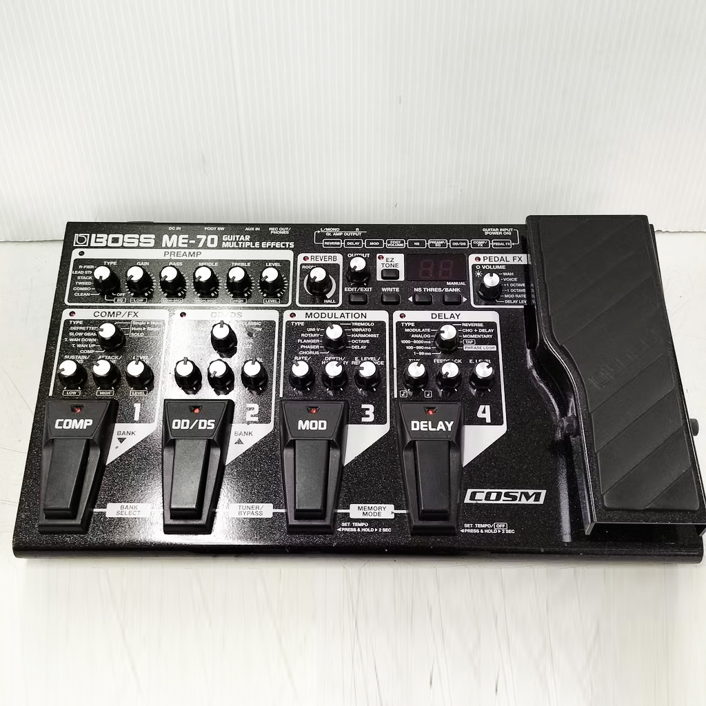 BOSS ME-70 Guitar Multiple Effects Pedal | Shopee Philippines