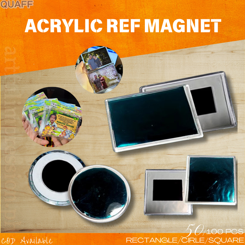QUAFF Acrylic Ref Magnet / Acrylic Keychain / Photo Insert Keychain ...
