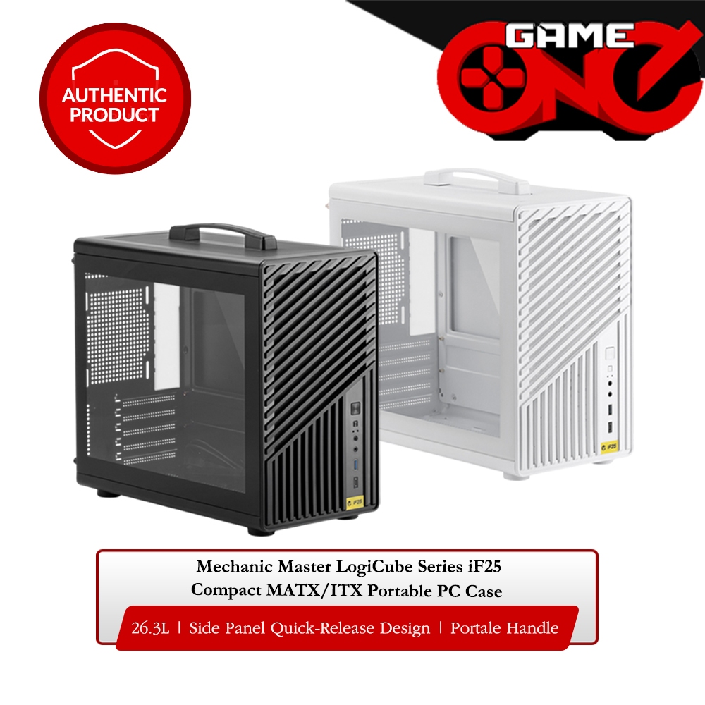 Mechanic Master LogiCube Series iF25 Compact MATX/ITX Portable PC Case ...