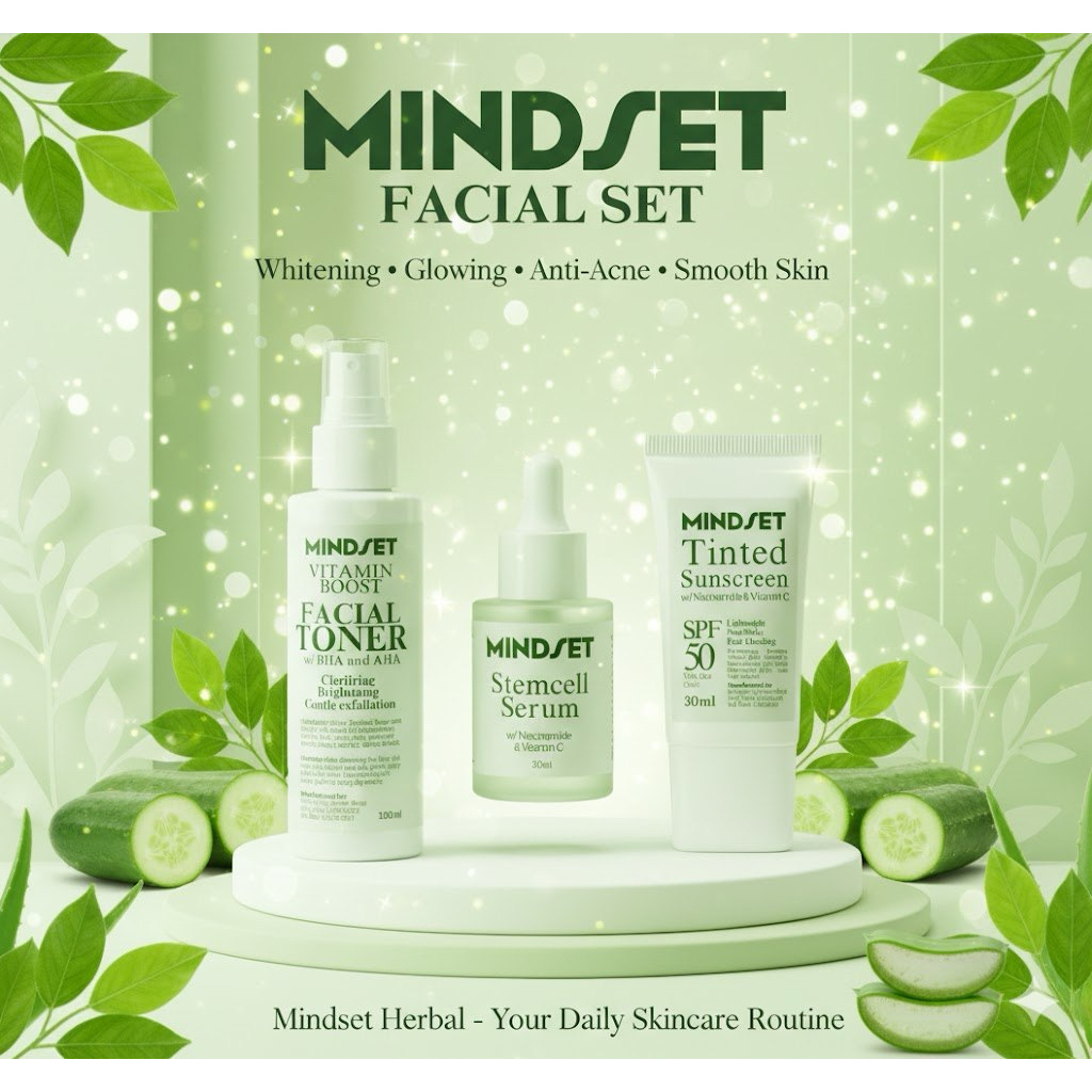 Mindset Facial Glow Set | Shopee Philippines