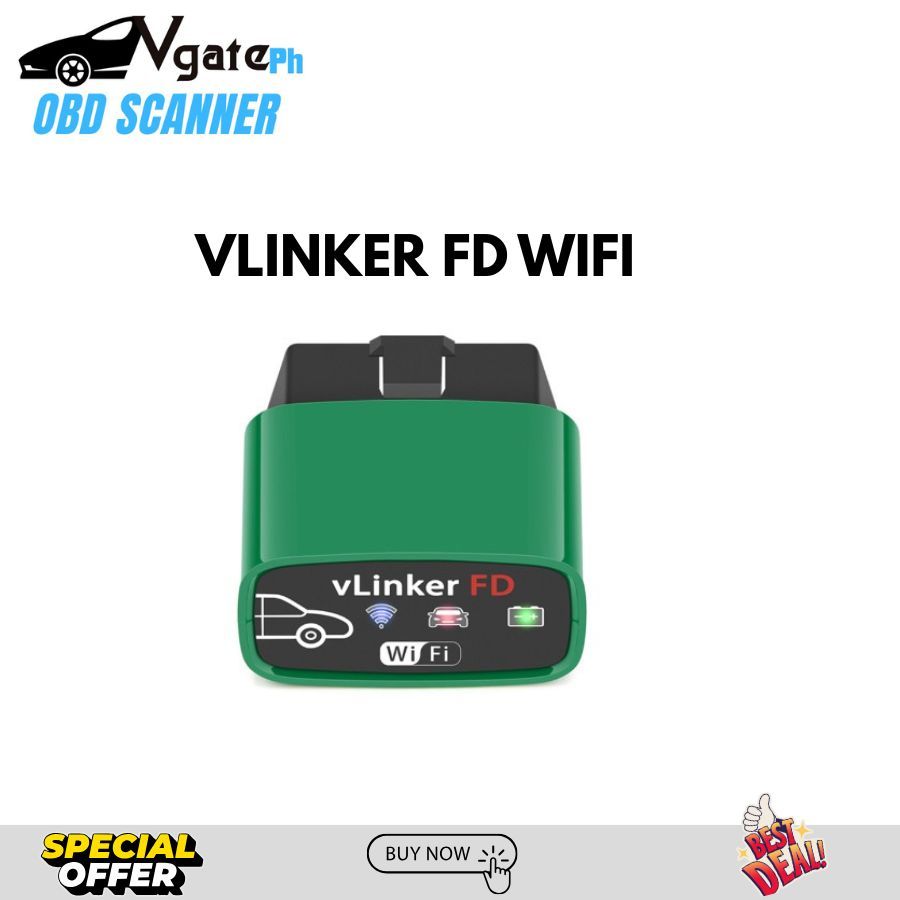 Vgate vLinker FD WiFi OBD2 Scan Tool, Diagnostic Code Reader for iOS ...