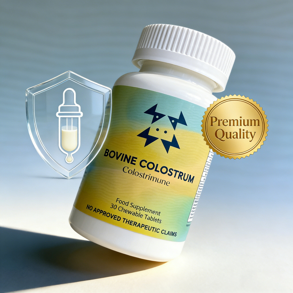 Colostrimune Bovine Colostrum Chewable Tablets with Vitamins, Minerals ...