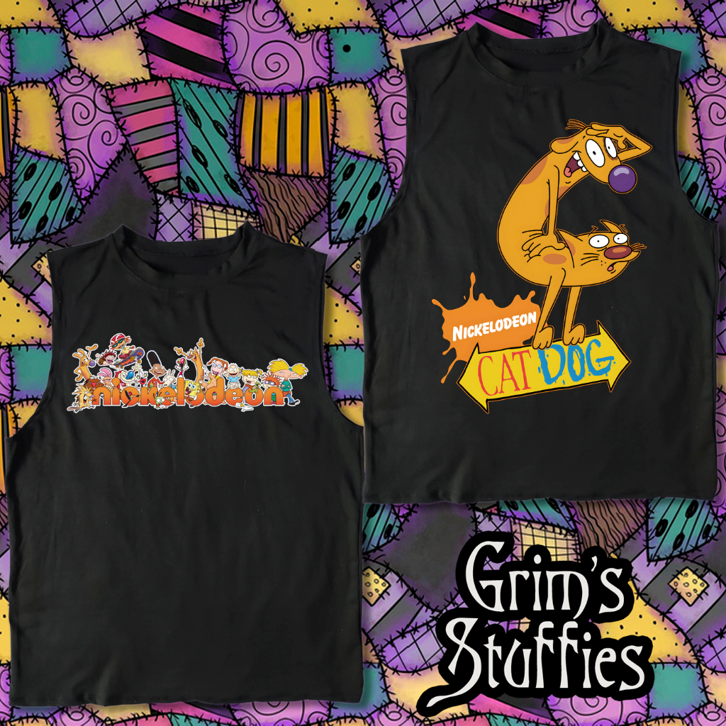 '90s Cartoons Muscle Tee + Nickelodeon Muscle Shirt, Aaahh! Real ...