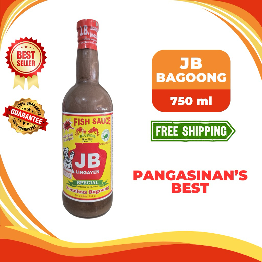 JB Special Boneless Bagoong Pangasinan | Premium Fish Sauce | Best ...