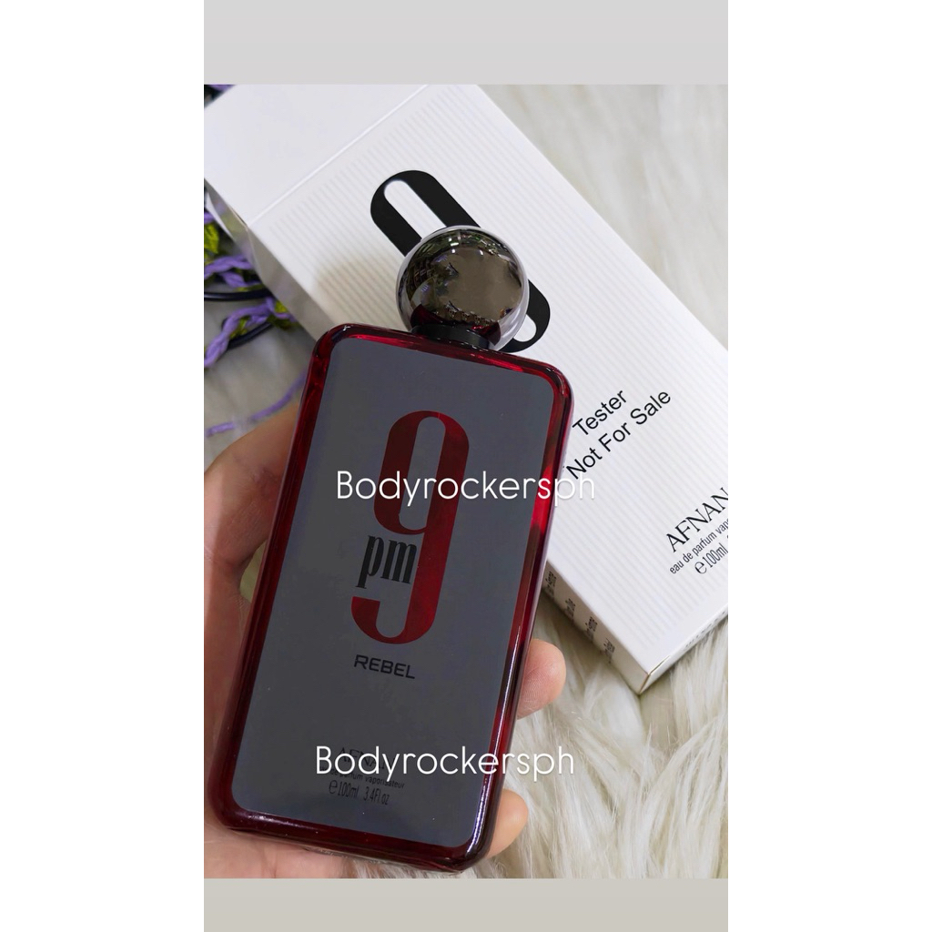 9pm Rebel 100ml EDP for Men and Women Demo box | Shopee Philippines