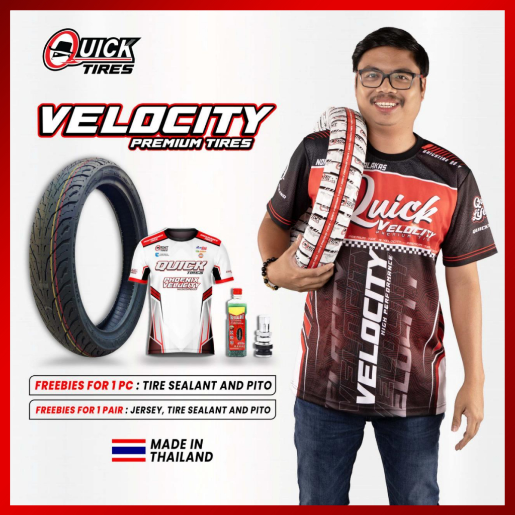 Quick Tires Velocity Premium Tires Soft Compound Motorcycle Tubeless ...