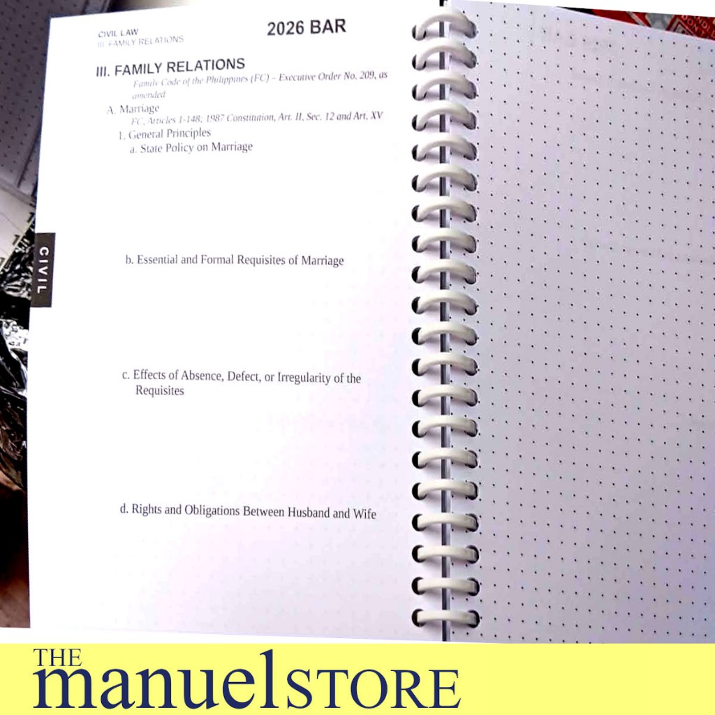 Bar Syllabus Binder (2026) - Exam Outline with Space for Notes ...