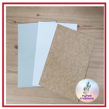25pcs-50pcs 5x7 inches Fold cote / Foldcote / Claycoat / Carrier Board ...