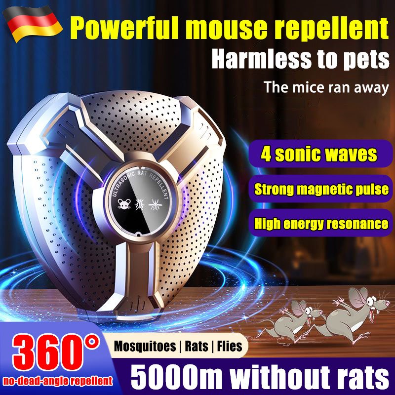 Ultrasonic Rat Repeller Kills Millions of Rats Guarantees 100 Years of ...