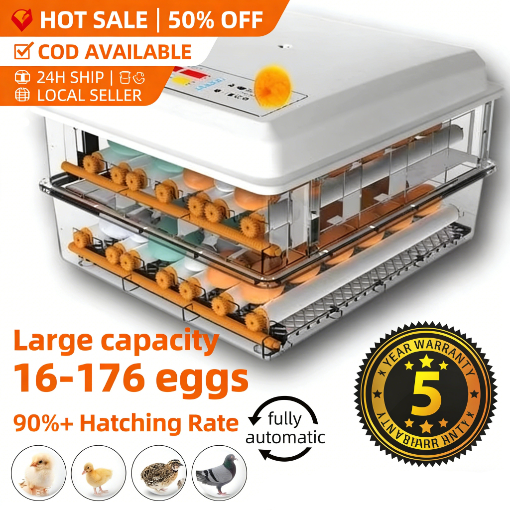 COD Available Full-Automatic Egg Incubator with Auto Turner High ...