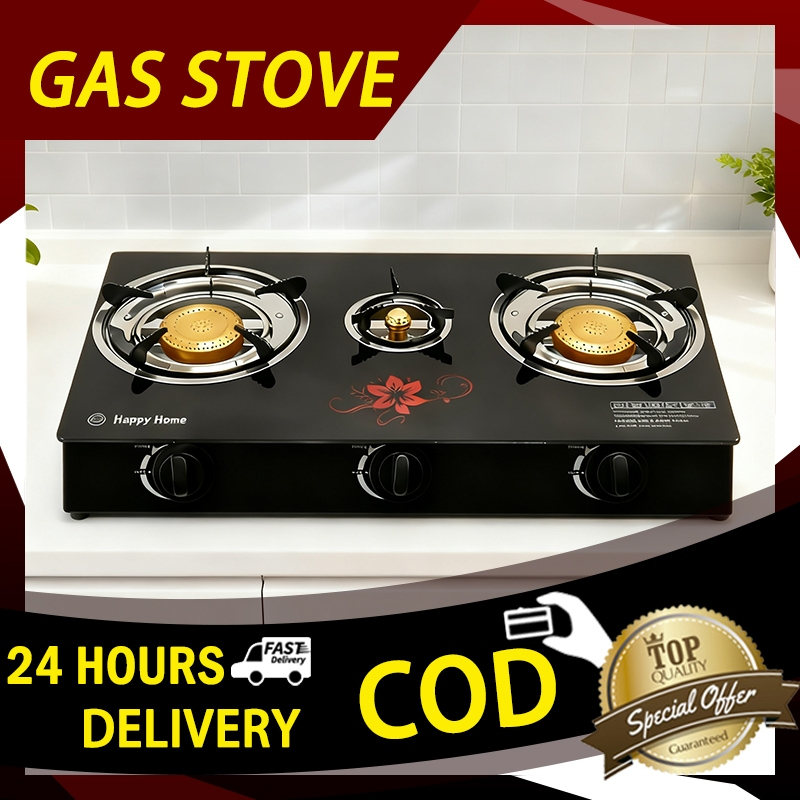 Gas Stove Double Burner 3/2 Gas Stoves 4.2KW High Power Household ...