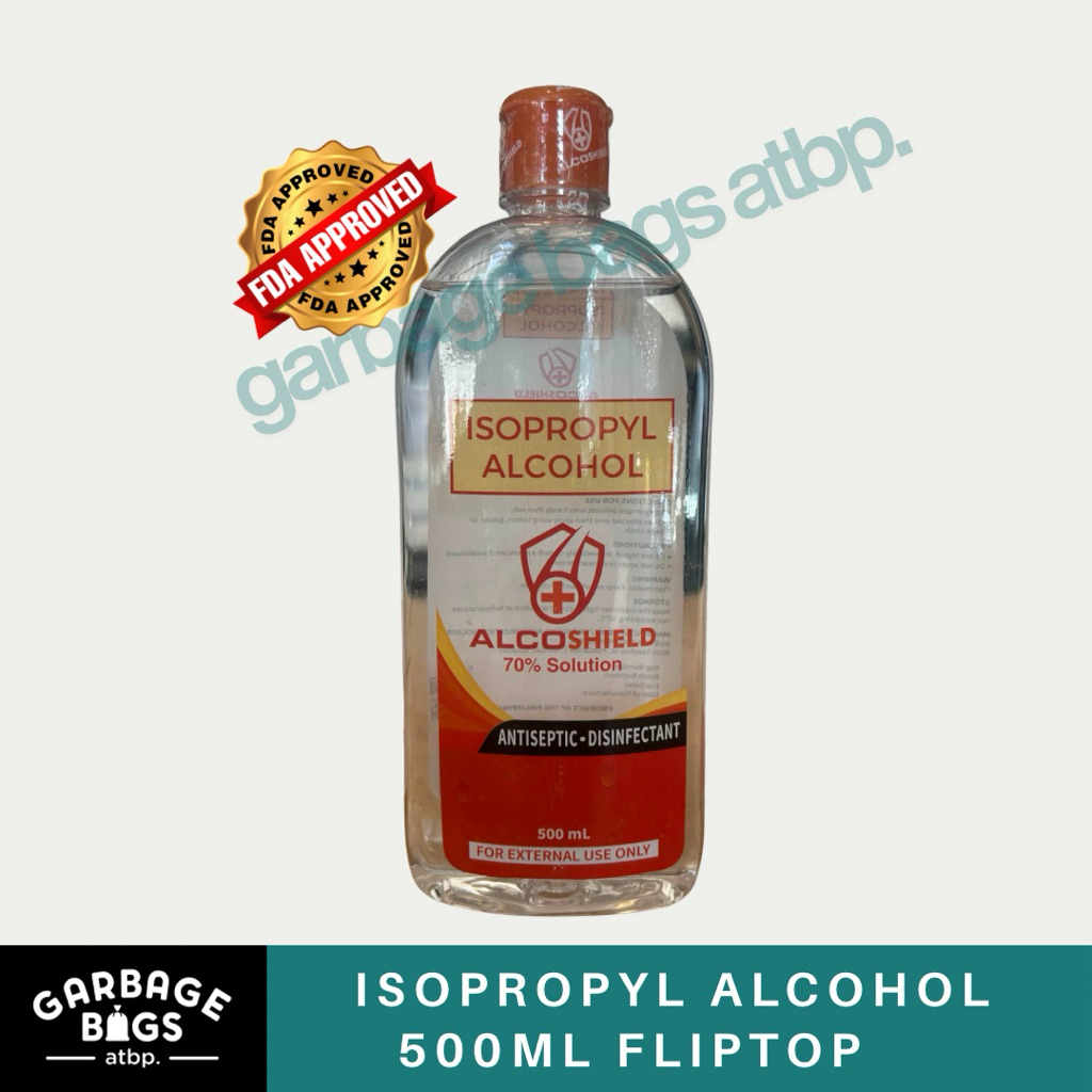 Isopropyl Alcohol 70% Solution 500ml- FDA Approved | Shopee Philippines