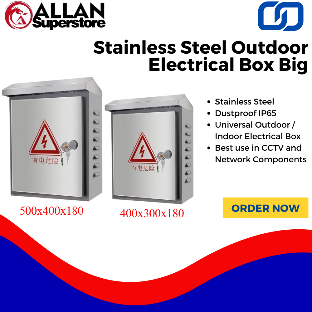 Allan Superstore Stainless Steel distribution box outdoor rain-proof ...
