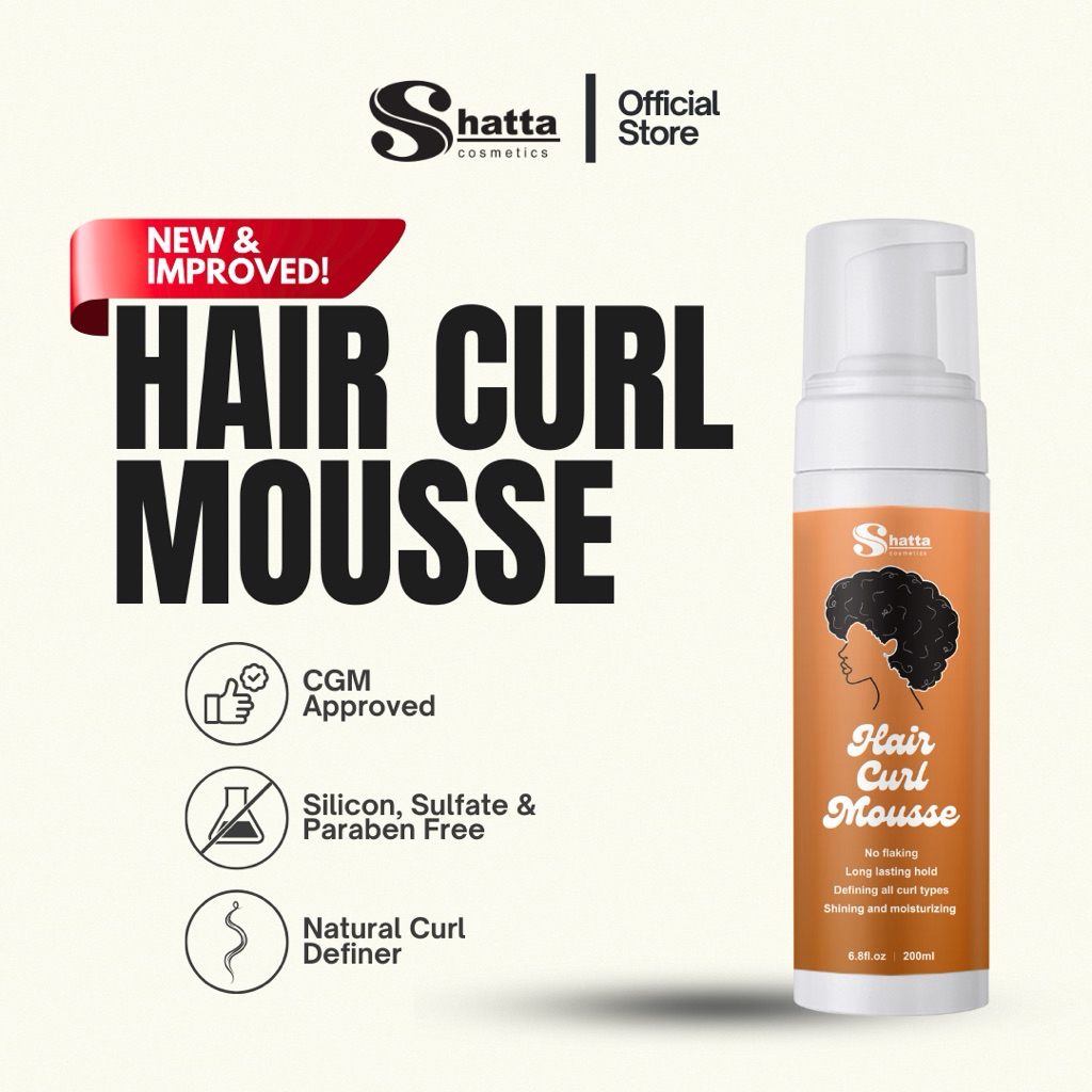 Hair Curl Mousse 200ml for Braid Finishing /Hair styling Strong Hold ...