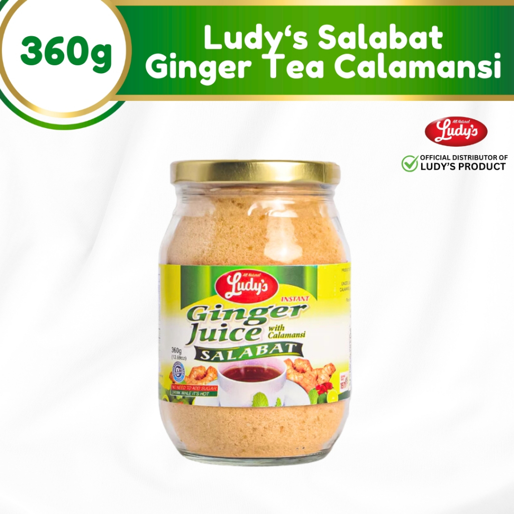 Ludy’s Salabat Ginger Tea 360g Bottle – Calamansi Flavor | All-Natural ...