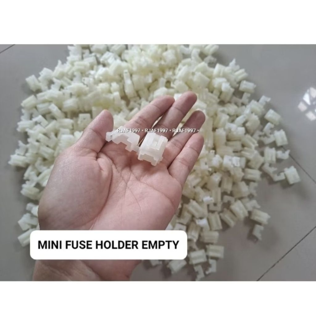 [50 PCS] MINI FUSE HOLDER EMPTY HEAVY DUTY UNIVERSAL | Shopee Philippines